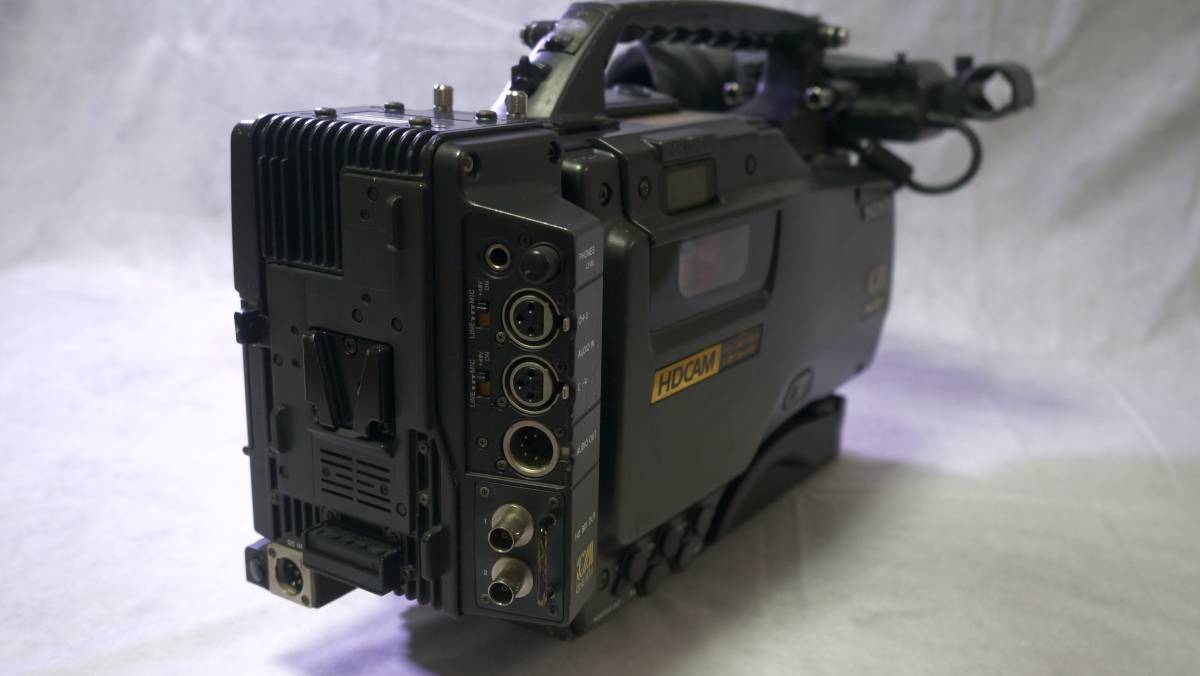 シネアルタ SONY HDW-F900 アダプターHDCA-901 HD-SDI出力あり とファインダーHDVF-20Aが付属(プロ用、業務用 ...