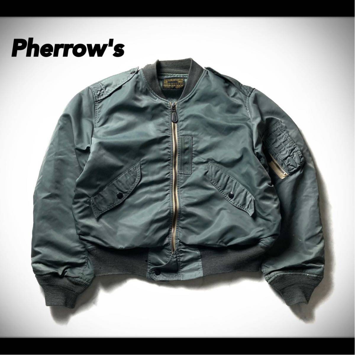 PHERROW'S フェローズ MIL-J-7448C フライト ジャケット MA-1 L2Bフライトジャケット ミリタリー(フライトジャケット)｜売買されたオークション情報、yahooの商品 ...