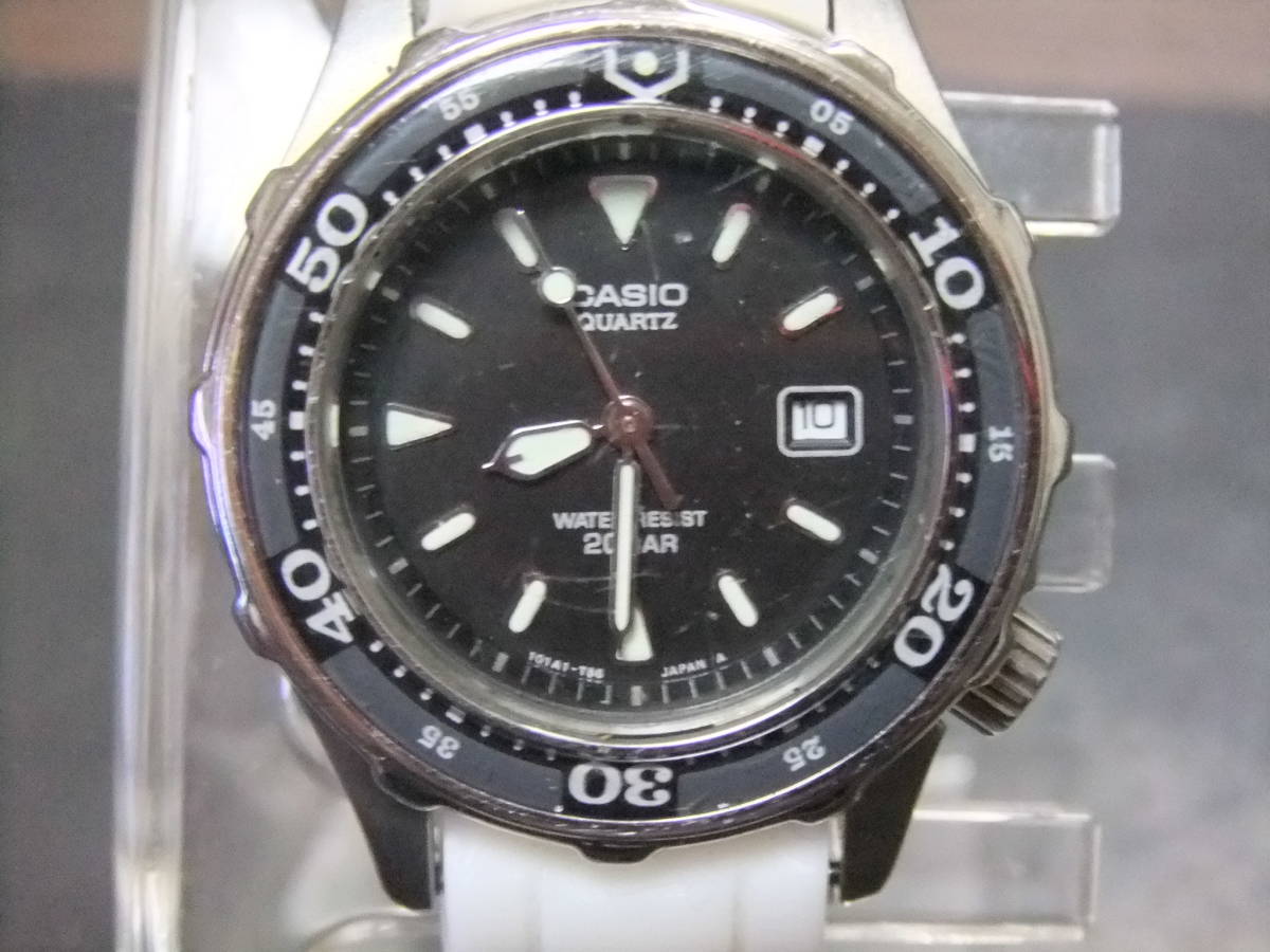 CASIO LD-714 レデイースクオーツ稼働品 ダイバー20BAR ねじ込み竜頭 220210-04(カシオ)｜売買されたオークション情報、yahooの商品情報をアーカイブ公開 ...