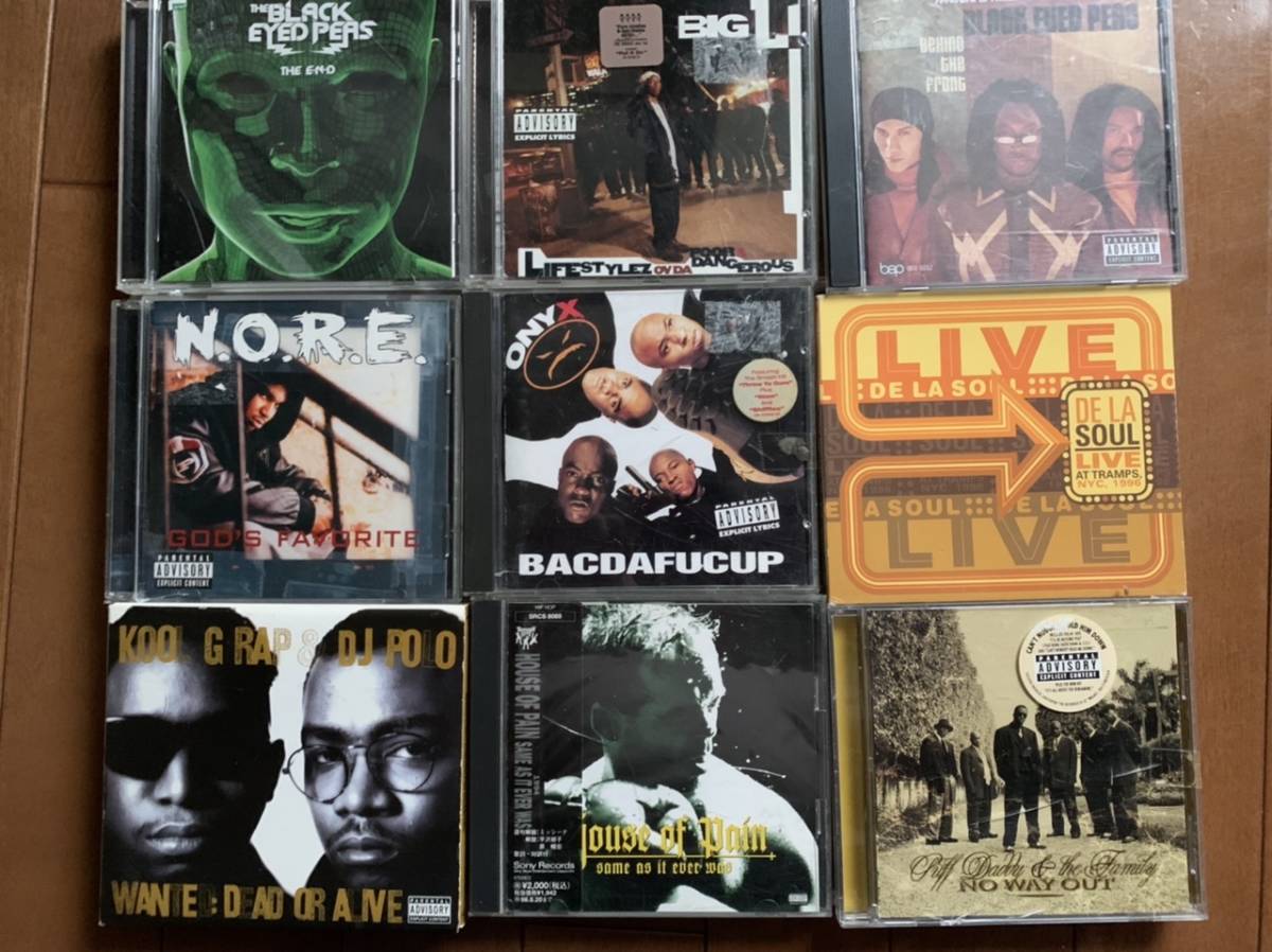 ヒップホップCDまとめ売り Gangstar Guru DJ Premo W utang KRS1 NAS Big Daddy Kool G ...