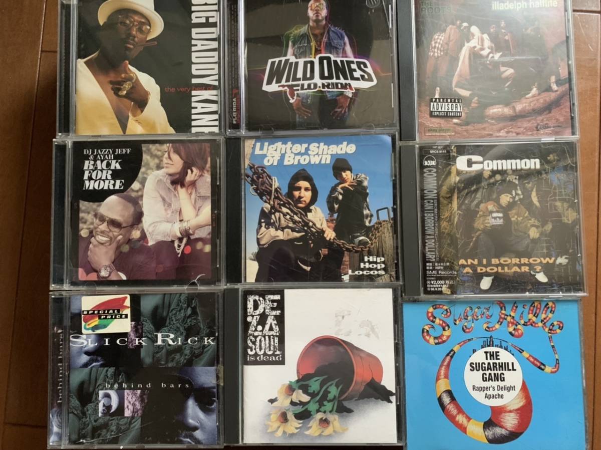 ヒップホップCDまとめ売り Gangstar Guru DJ Premo W utang KRS1 NAS Big Daddy Kool G ...