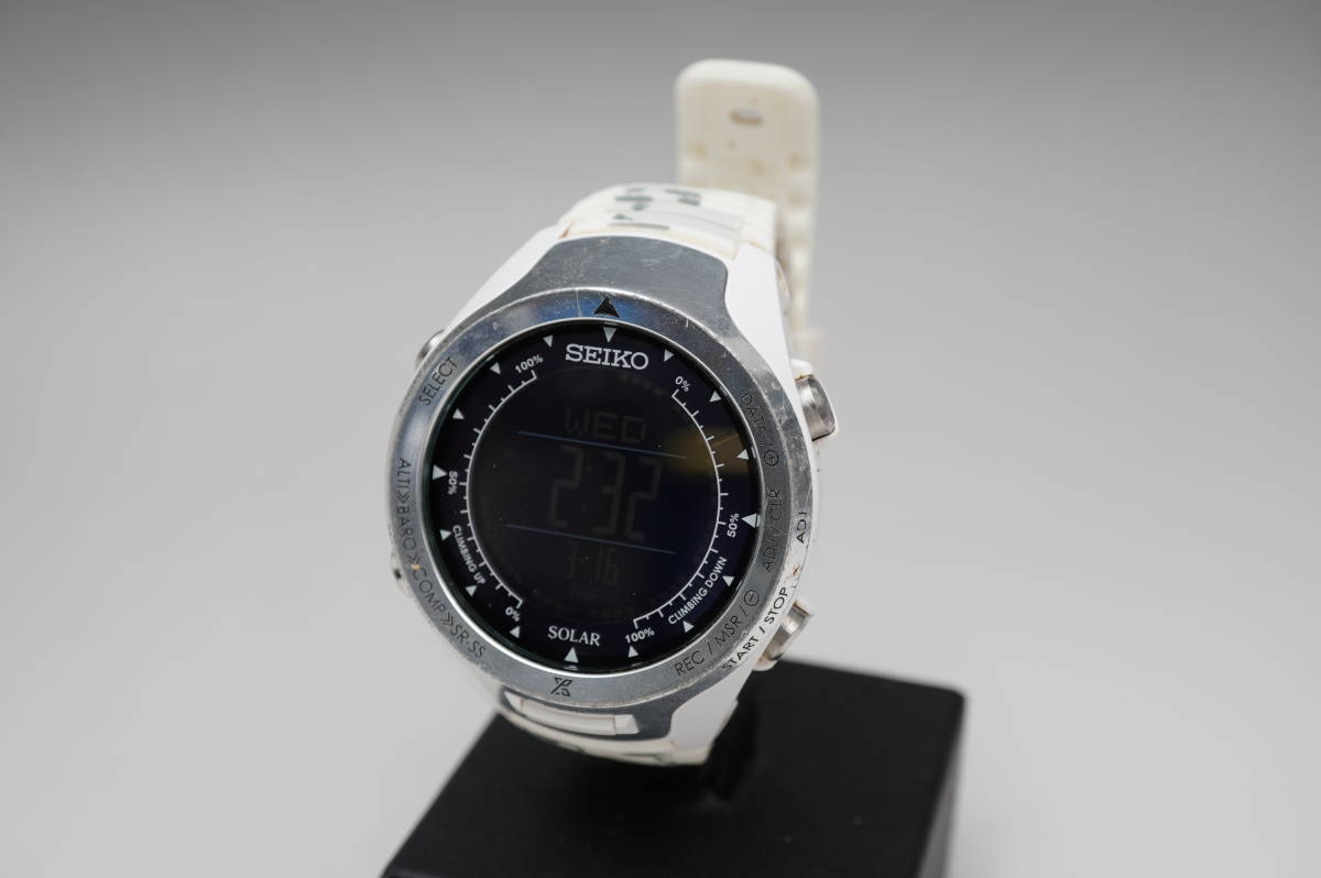 63 SEIKO S830-00A0 アルピニストソーラー セイコー 現状 メンズ腕時計 2022年3月15日電池交換済(その他)｜売買されたオークション情報、yahooの商品情報をアーカイブ ...
