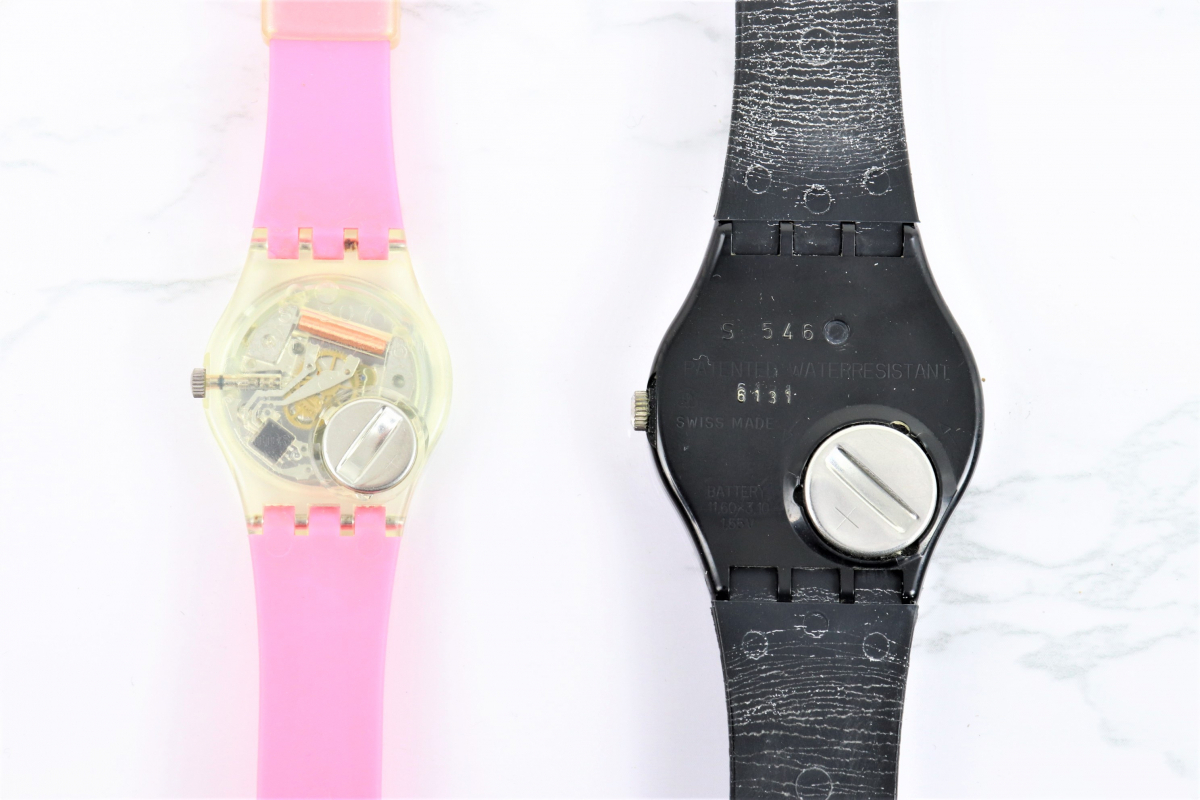 swatch SR626SW / S546 / 6131 / 腕時計 7点まとめ IRONY シルバー ブラック ピンク ゴールドカラー ...
