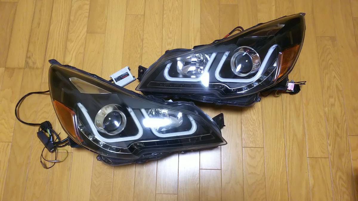 SUBARU レガシィ BR9 BR/BM LEDファイバープロジェクターヘッドライト ツーリングワゴン スバル(ヘッドライト)｜売買されたオークション情報、yahooの商品情報をアーカイブ ...