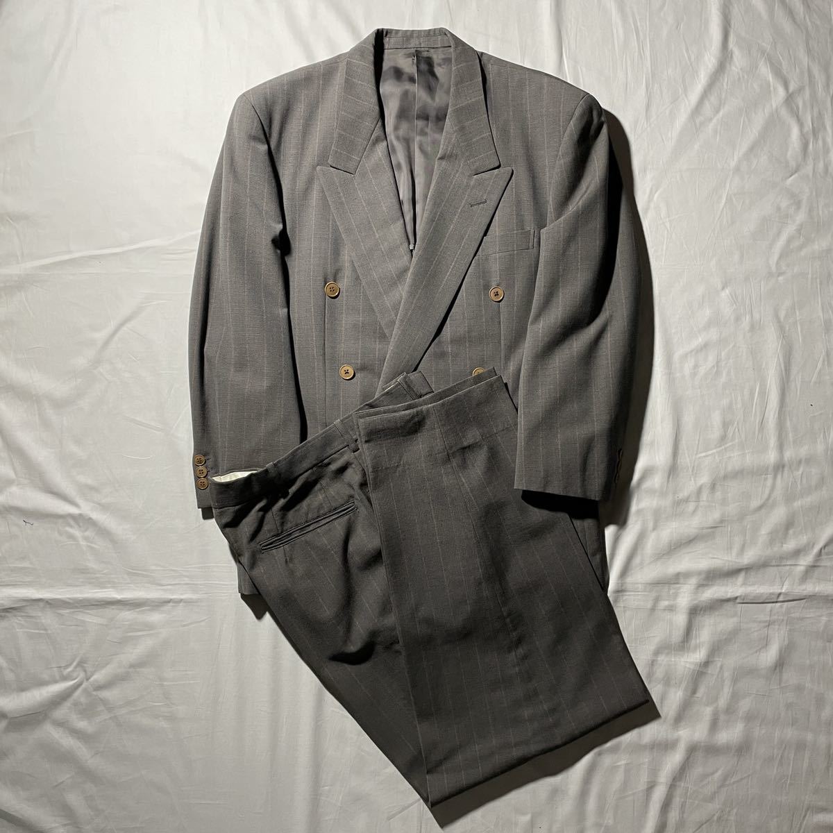 90s OLD TAKEO KIKUCHI スーツ セットアップ ヴィンテージ ダブルスーツ メンズスーツ(ダブルスーツ)｜売買された ...