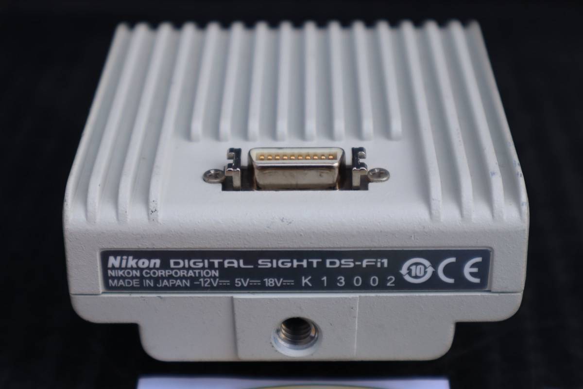 N1281 Nikon Digital Sight DS-Fi1 顕微鏡用デジタルカメラ Digital Sight 高精細カラーカメラヘッド ...