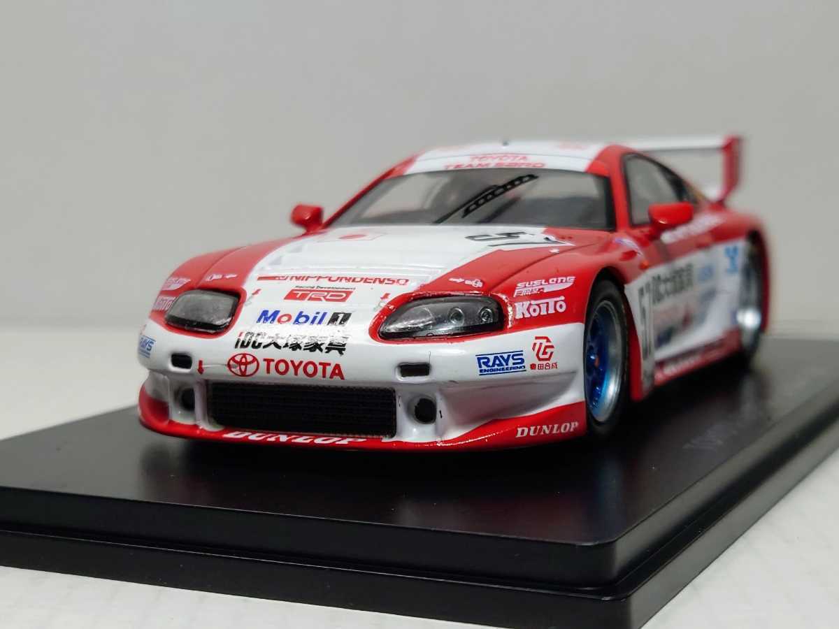 1円〜 TOYOTA SUPRA Le Mans 1996 トヨタ スープラ Le Mans 1/43 ル マン レア アシェット Spark ...