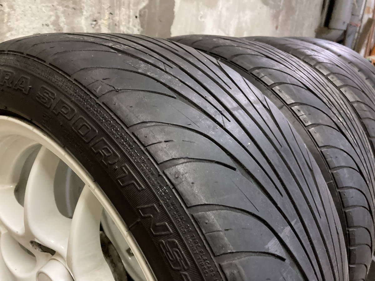 ENKEI CPS-2 ホワイト 7JJ +35 4H PCD:100 15インチ 4本セット 195/50/R15 NS2 エンケイ 軽量 ...