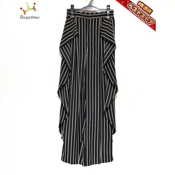 ソブ ダブルスタンダード SOV. パンツ サイズ38 M - 黒×アイボリー レディース フルレングス/ストライプ ボトムス(レディースファッション)｜売買されたオークション情報、yahoo ...