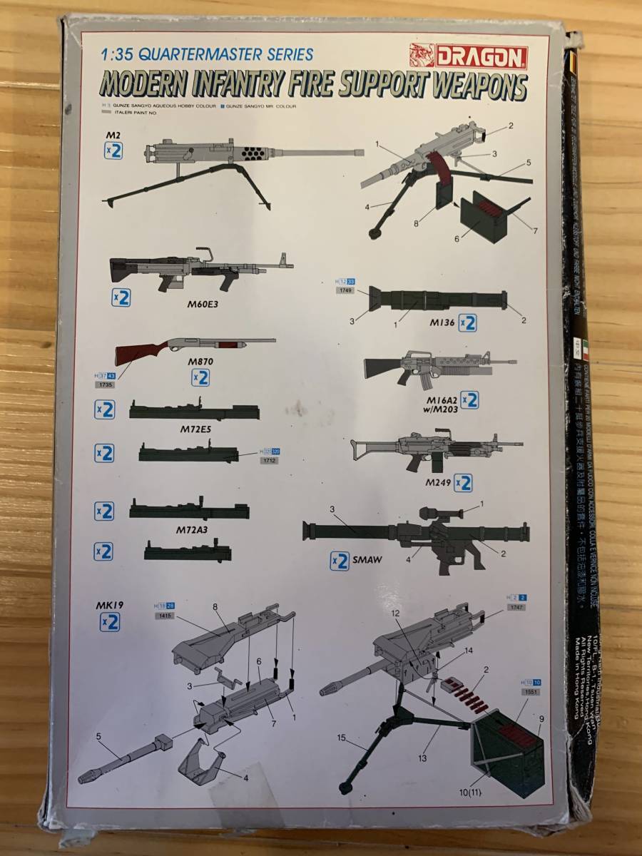 1/35 f/a DRAGON 3808 MODERN INFANTRY FIRE SUPPORT WEAPONS(戦車、軍用車両)｜売買され ...