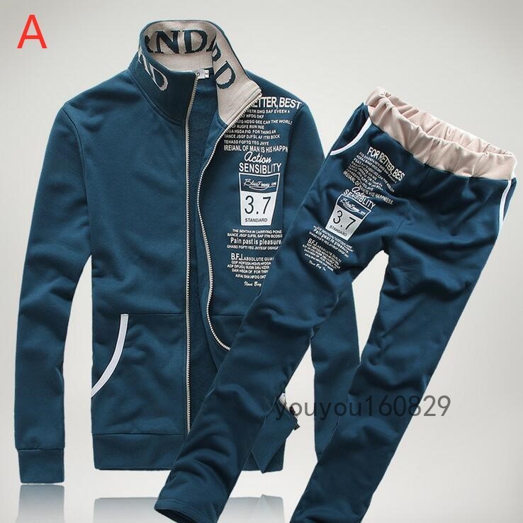 メンズジャージ セットアップ 上下セット スウェット パーカー トレーナー 部屋着 トレーニングウェア M~2XL/18/21CC3(ナイロン ...