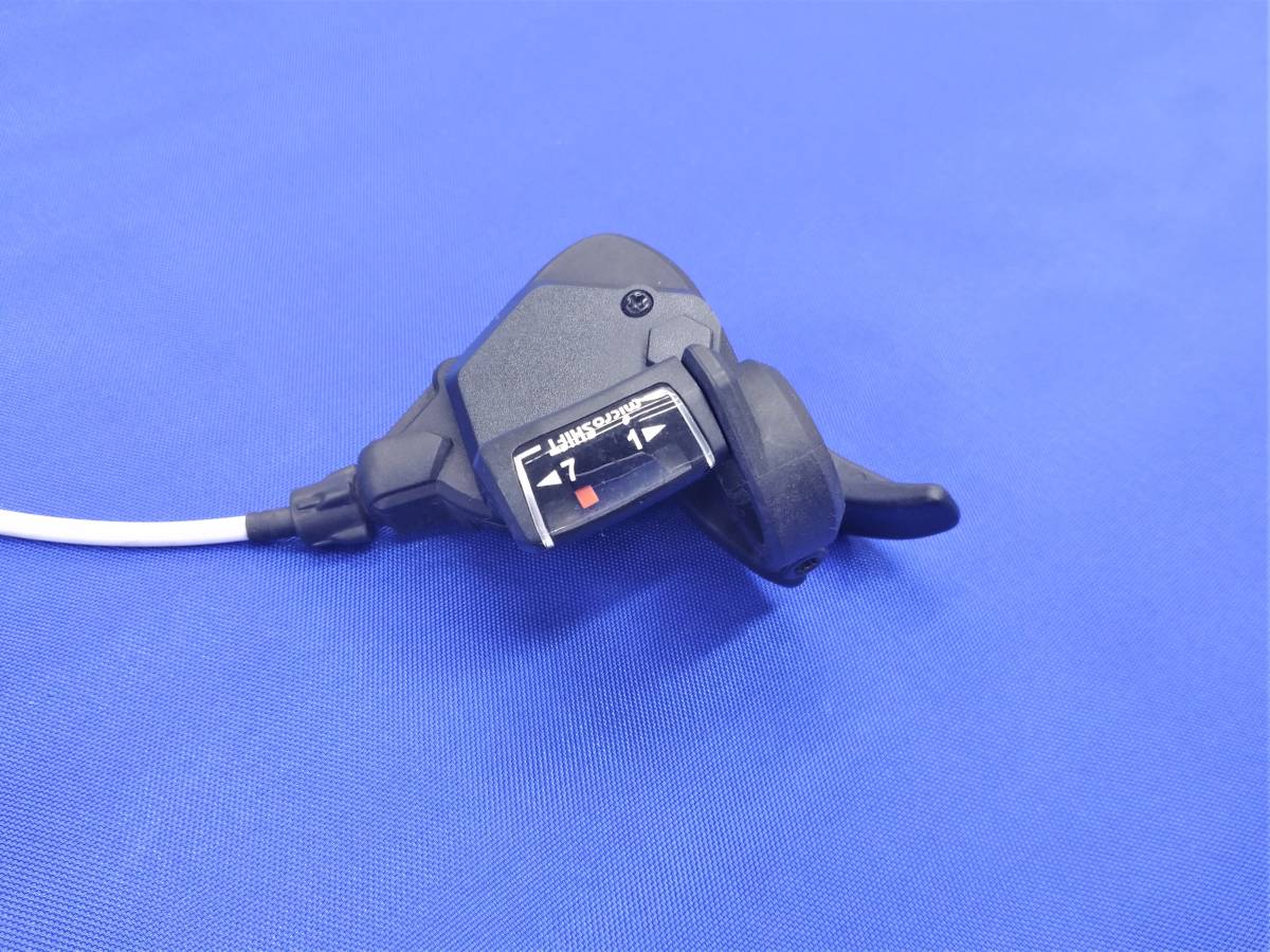 MICROSHIFT シフター TS38-7R 7速 あさひ ジャイアント ジオス ビアンキ ルイガノ メリダ ライトウェイ ウィークエンドバイクスにも(シフトレバー)｜売買されたオークション ...