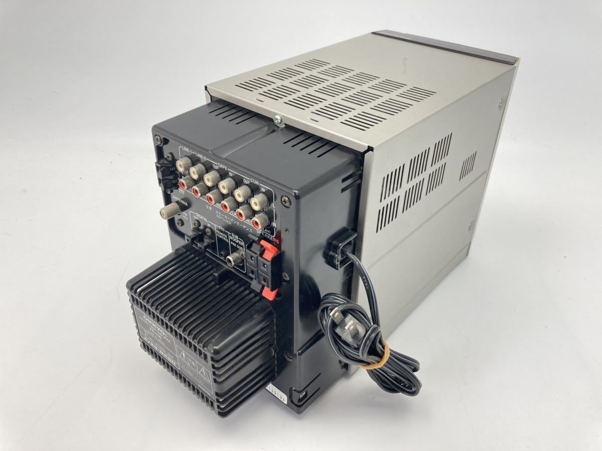 ONKYO 高音質 CD/MDコンポ FR-155・スピーカーD-02EX★☆ オーディオ機器