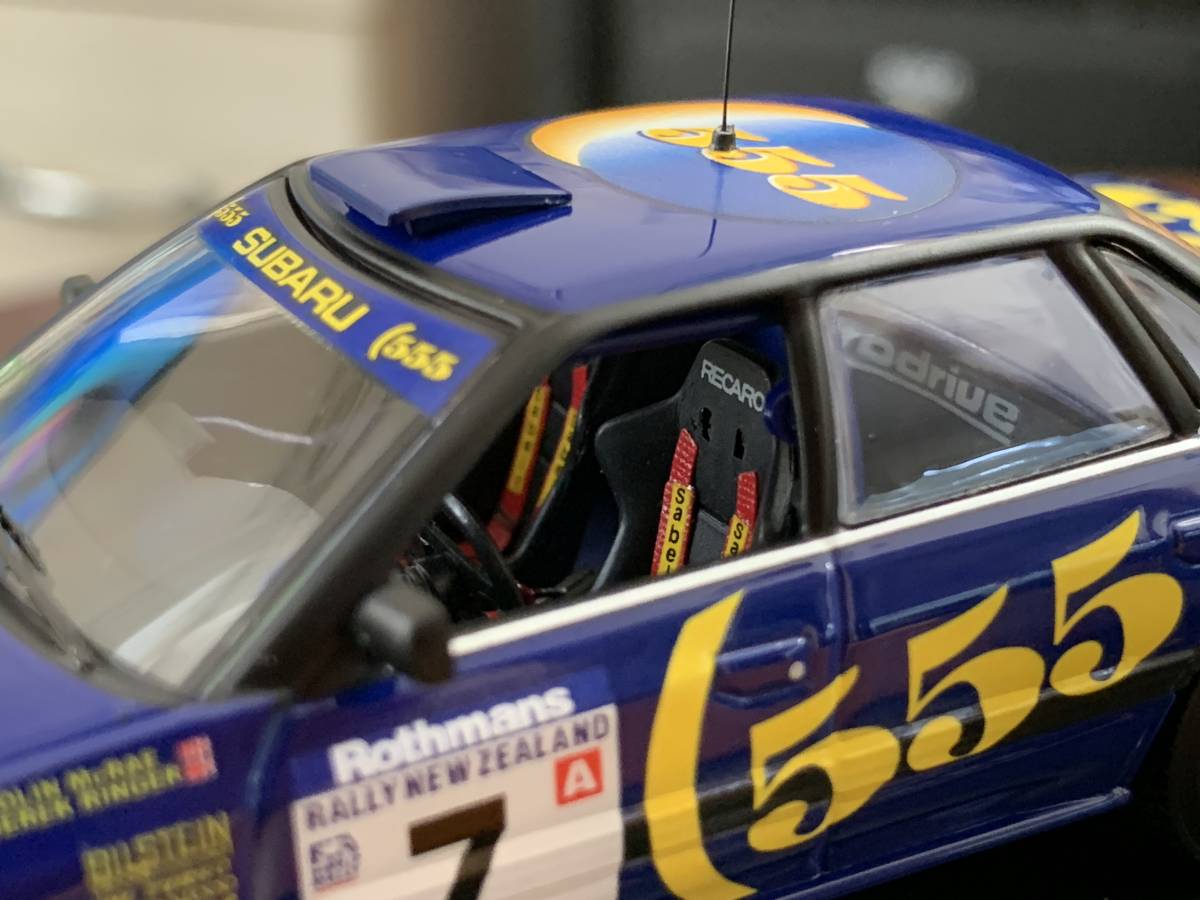 IXO MODELS 1/43 KB1023 Subaru Legacy RS #7 Winner C.McRae-D.Ringer 555 ...