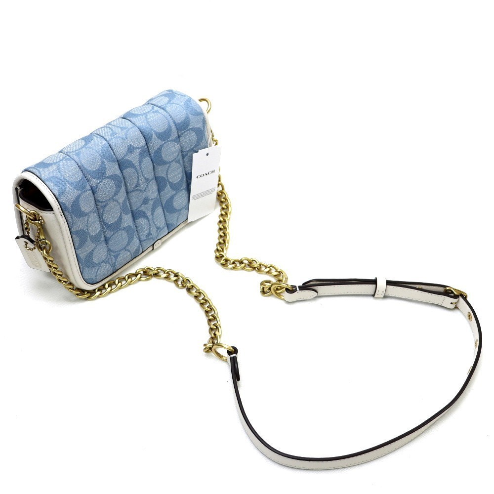 タグ付き 同様 コーチ C4689 ディンキー18 キルティングシグネチャー キャンバス/レザー ショルダーバッグ MD929(女性用)｜売買されたオークション情報、yahooの商品情報を ...