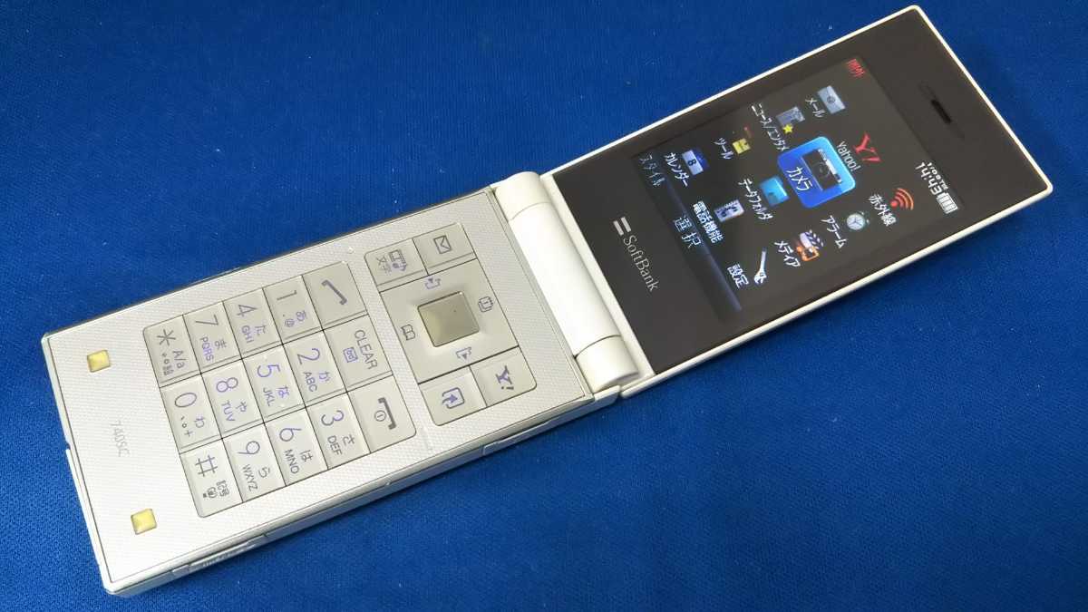 Softbank 740SC ＃SG1970 SAMSUNG サムスン電子 ガラケー ケータイ 簡易動作確認＆簡易清掃＆初期化OK 判定(携帯 ...