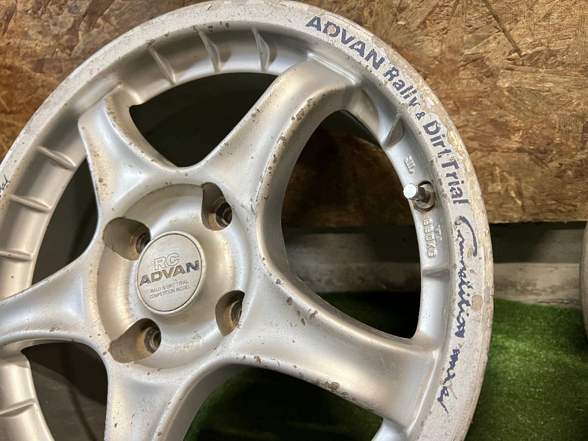 RC ADVAN Rally & DirtTrial COMPETITION MODEL アドバン 16インチ 7J +45 PCD114.3 2本セット TN12(社外品)｜売買された ...