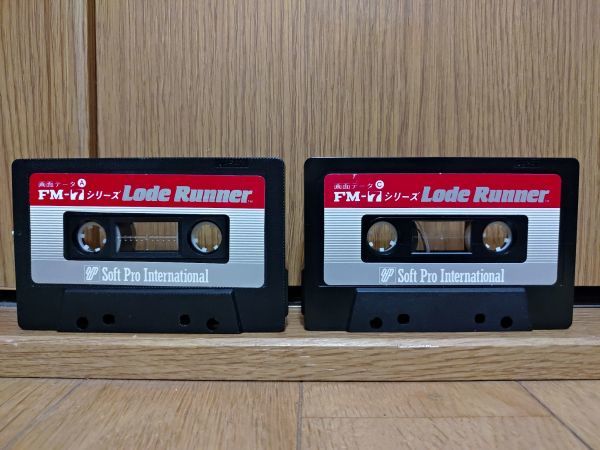 ジャンク品 箱説有り テープ LODE RUNNER ロードランナー 富士通FM-7のゲームソフト FUJITSU FM-77(パソコン)｜売買されたオークション情報、yahooの商品情報を ...