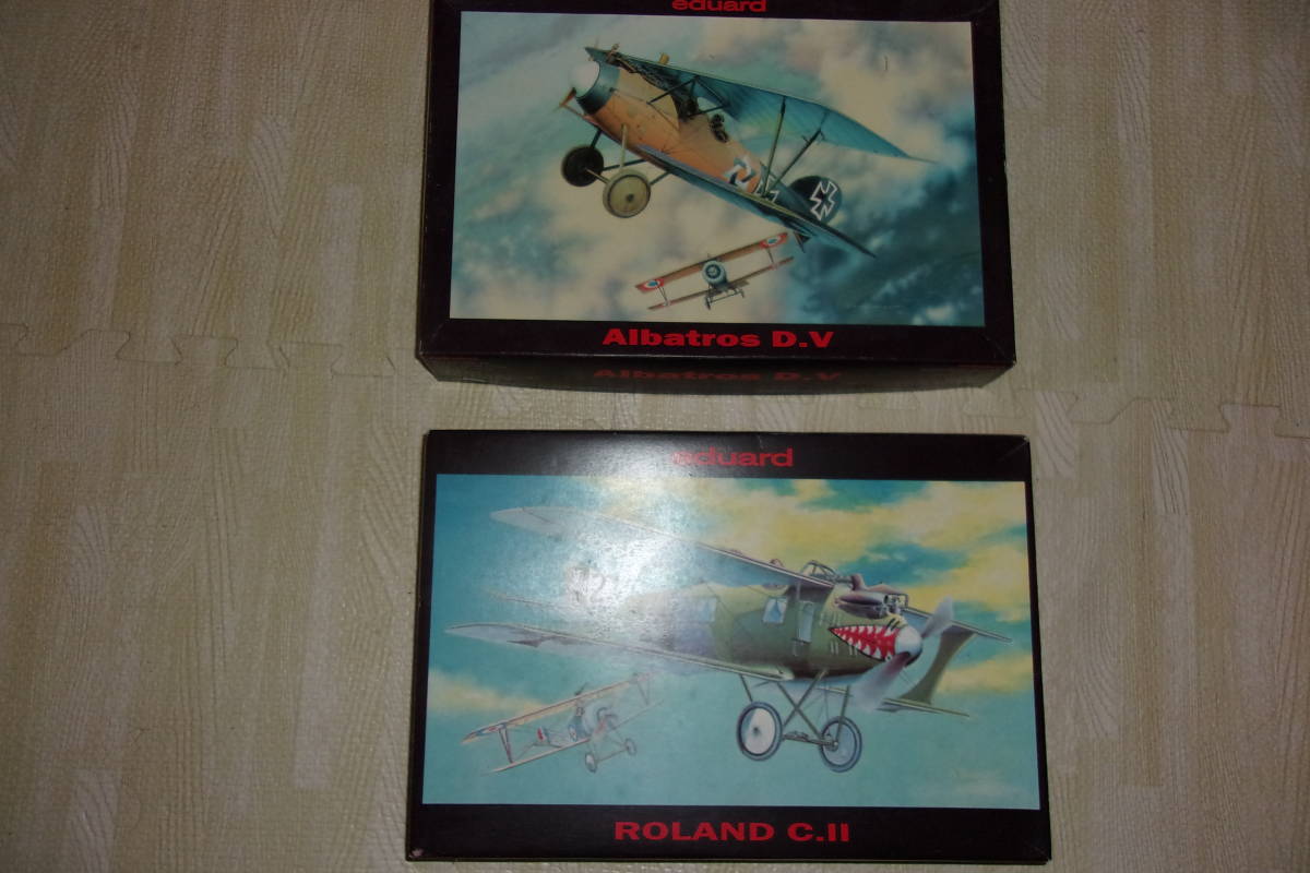1/48 Eduard 2機セット Albatros DV & Rolland C II アルバトロスDVとローランドCII(ドイツ)｜売買さ ...