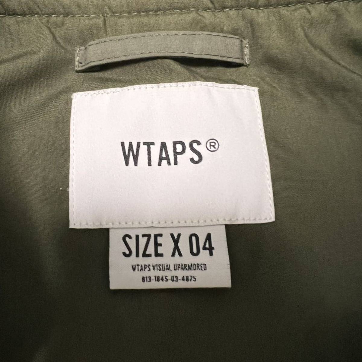 WTAPS ジャケット ミリタリー 中綿 サイズXL WTAPS MC JACKET COPO TAFFETA 192WVDT-JKM04(ジャンパー、ブルゾン)｜売買されたオークション情報 ...