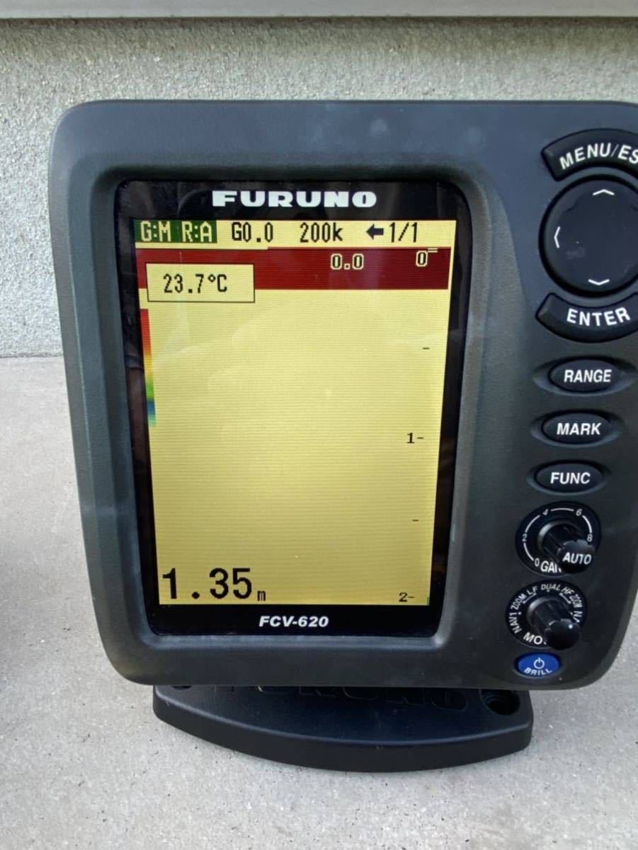 FURUNO フルノ FCV-620 魚群探知機(モニター5型～)｜売買されたオークション情報、yahooの商品情報をアーカイブ公開 ...