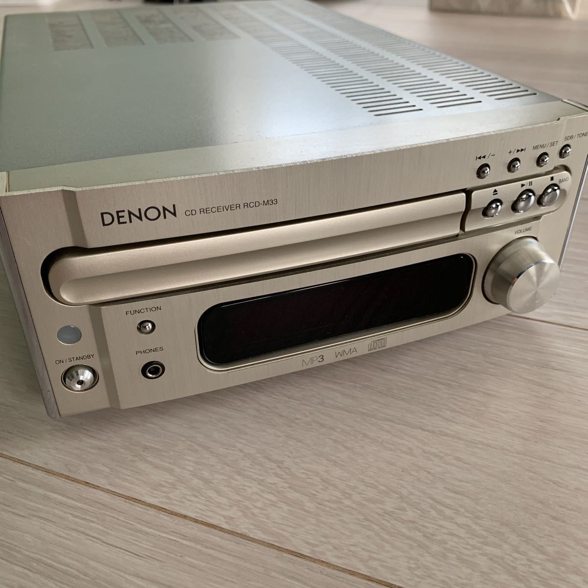 DENON デノン CDレシーバー ミニ コンポ セットコンポ RCD-M33(DENON)｜売買されたオークション情報、yahooの商品情報 ...