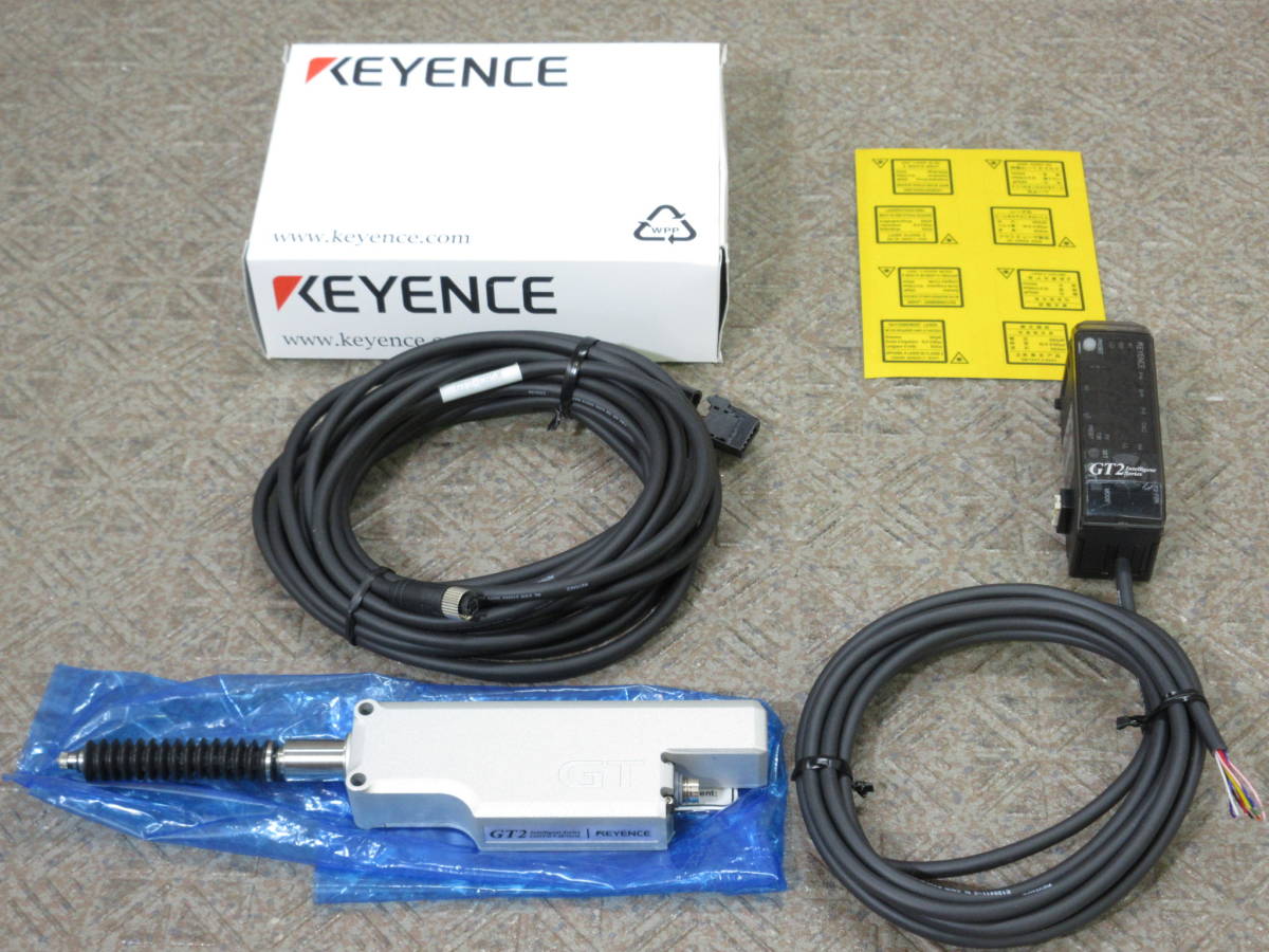 KEYENCE / キーエンス / アンプユニット GT2-72N / センサヘッド GT2-H32 / ケーブル GT2-C5M / 通電 ...
