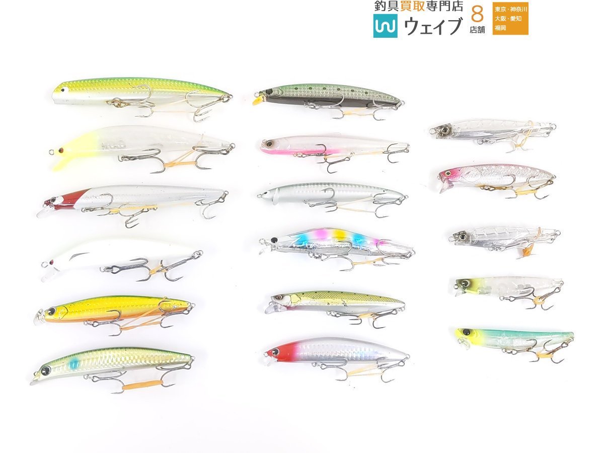 アイマ サスケ 120 裂波 コスケ 110F クオリー 105F タックルハウス リップレスミノー シマノ デュエル 他 計17点(ミノー)｜売買されたオークション情報、yahooの商品情報 ...