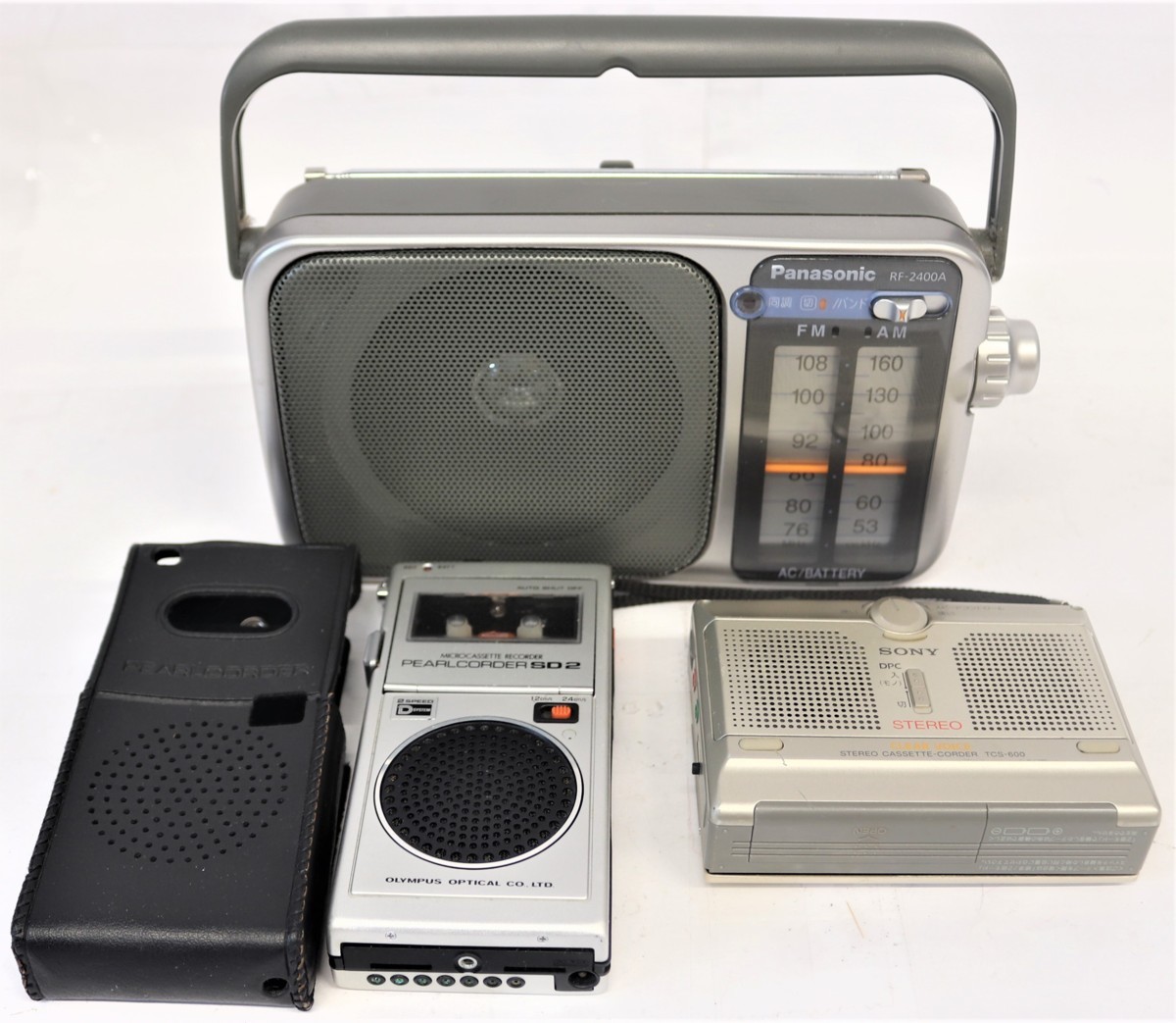 1円 おたからや D0608-35 オーディオ機器 SONY TCS-600 / OLYMPUS SD2 / Panasonic RF ...