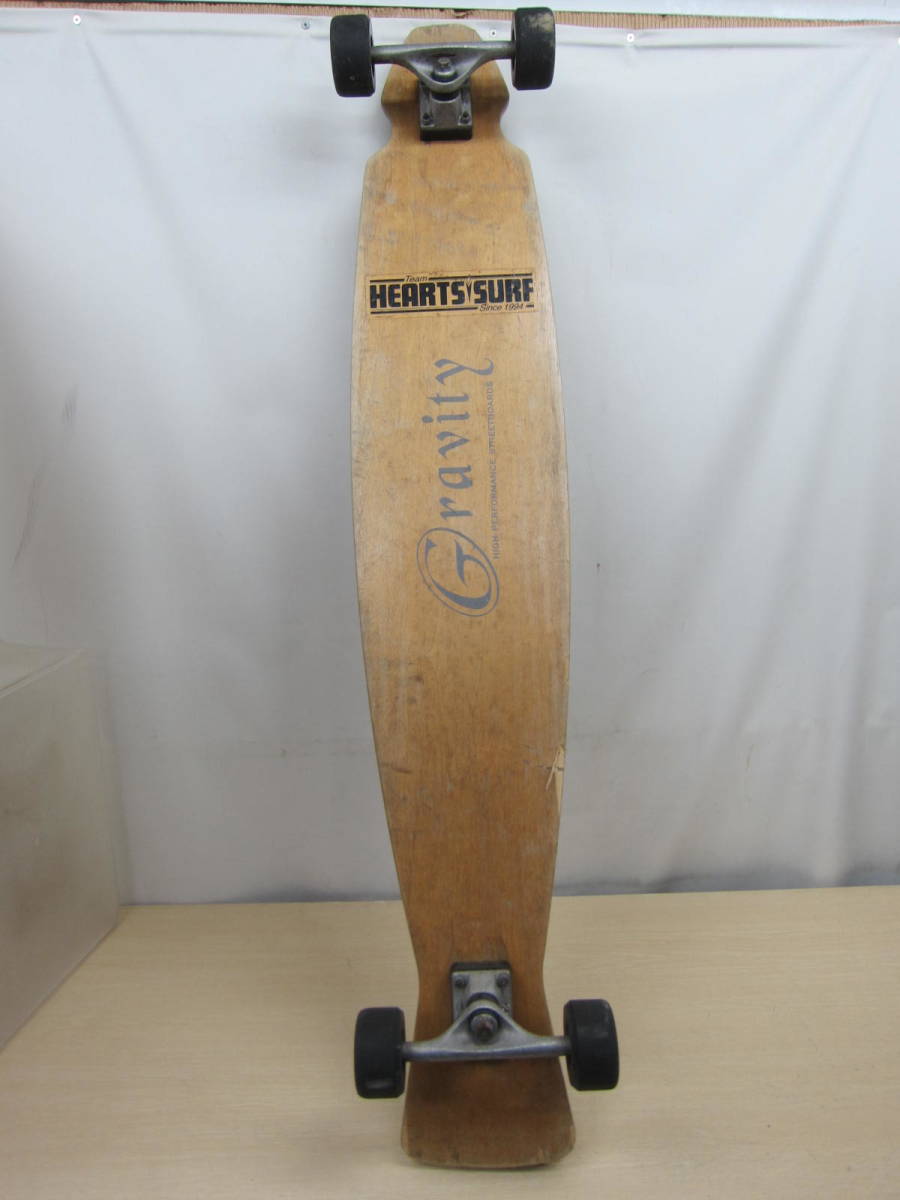 ロングスケボー グラビティー GRAVITY BOARDING 全長約120cm 現状品 160(完成品、コンプリートセット)｜売買されたオークション情報、yahooの商品情報をアーカイブ公開 ...