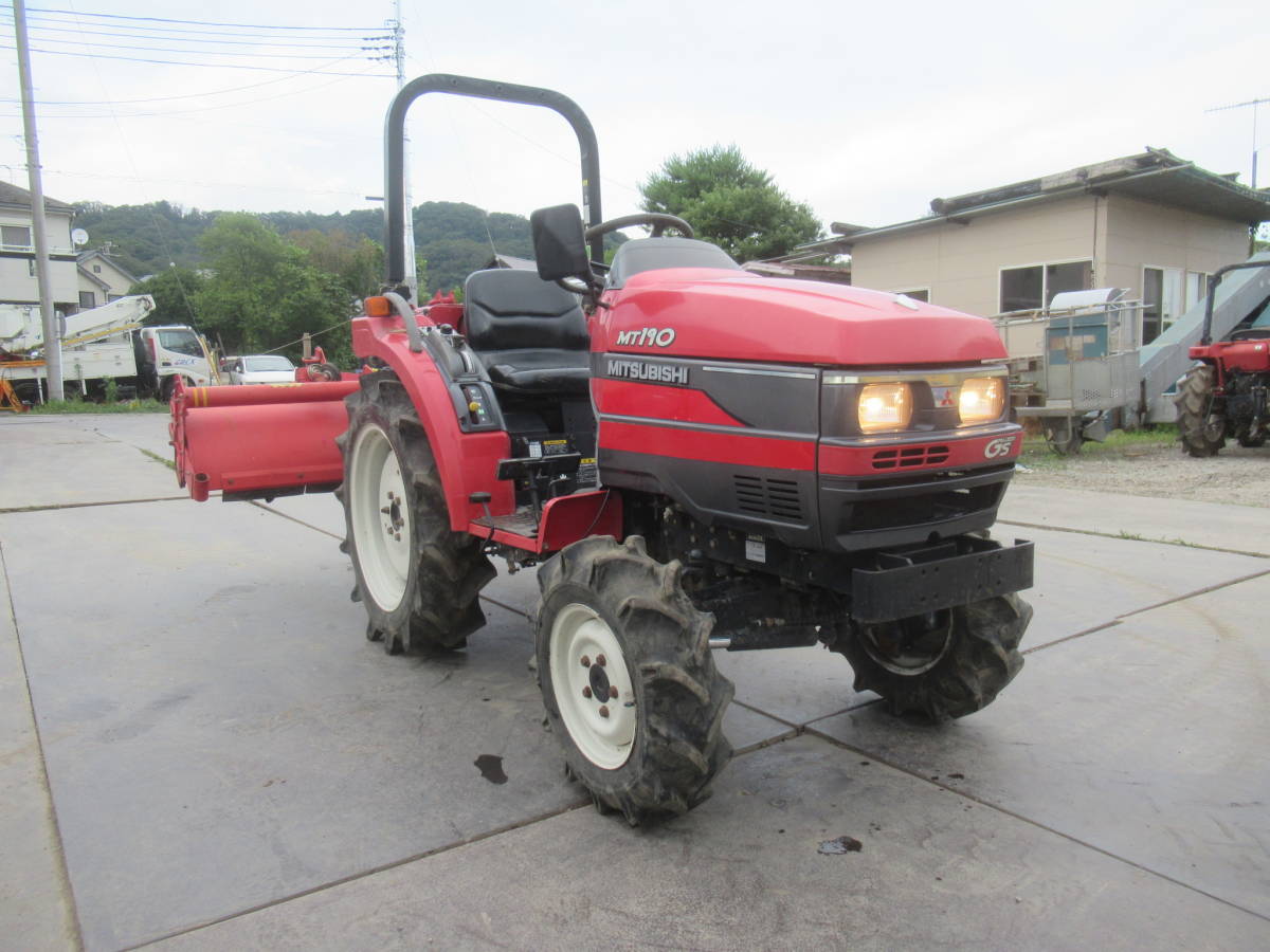 三菱 トラクター MT190 19馬力 4WD(車体)｜売買されたオークション情報、yahooの商品情報をアーカイブ公開 - オークファン ...