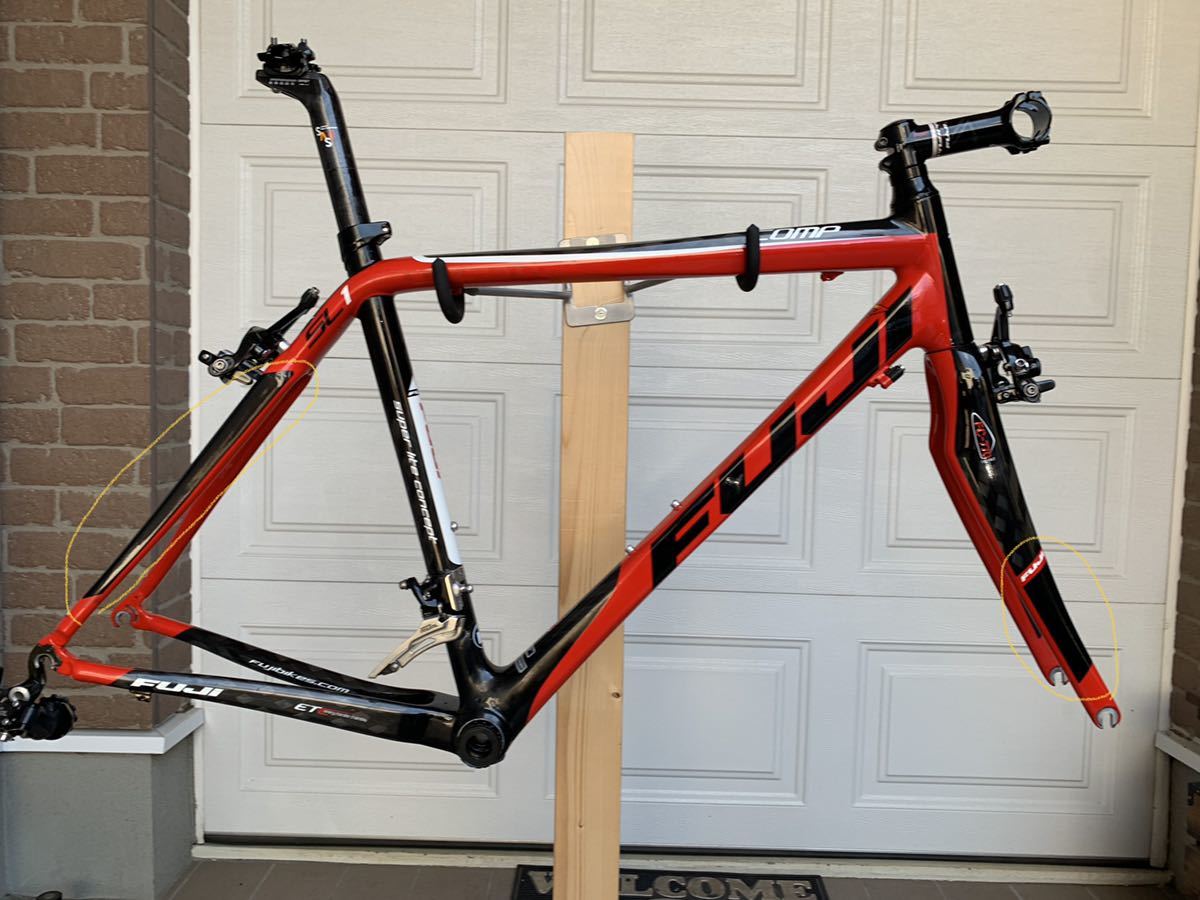 FUJI SL1 COMP 2010 カーボンフレーム Mサイズ 美品 valie.sports.coocan.jp