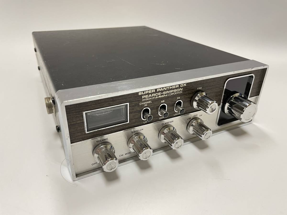 1円スタート SUPER PANTHER DX PEARCE-SIMPSON AM/SSB CB無線機 動作未確認(モービル)｜売買された ...