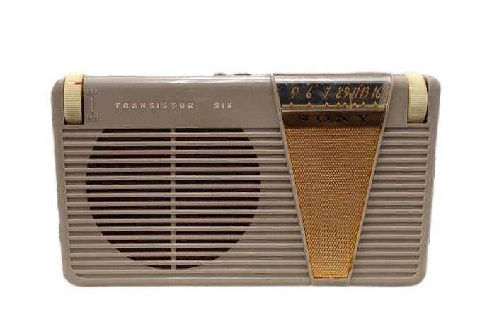 535 ヴィンテージ SONY ソニー TRANSISTOR SIX TR67 トランジスターシックス トランジスタラジオ ヴィンテージ 稼働 ...