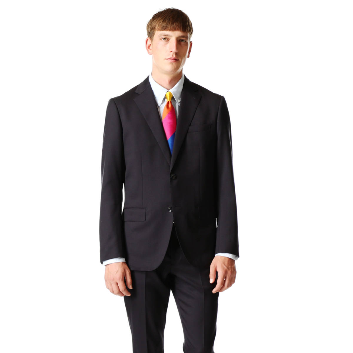 定価93500円 SOPHNET. 22SS 2B SUITS セットアップ スーツ テーラードジャケット スラックスパンツ ソフ SOPH-000079 NAVY(男性用)｜売買された ...
