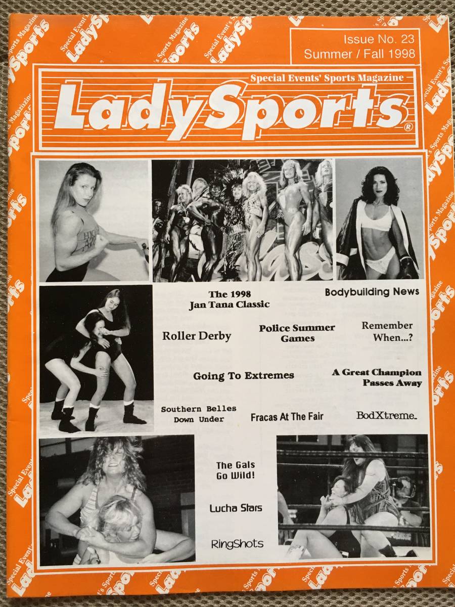 海外雑誌 LadySports 1998 Spring/Fall 女子プロレス 女子格闘技 キャットファイト(格闘技一般)｜売買された ...