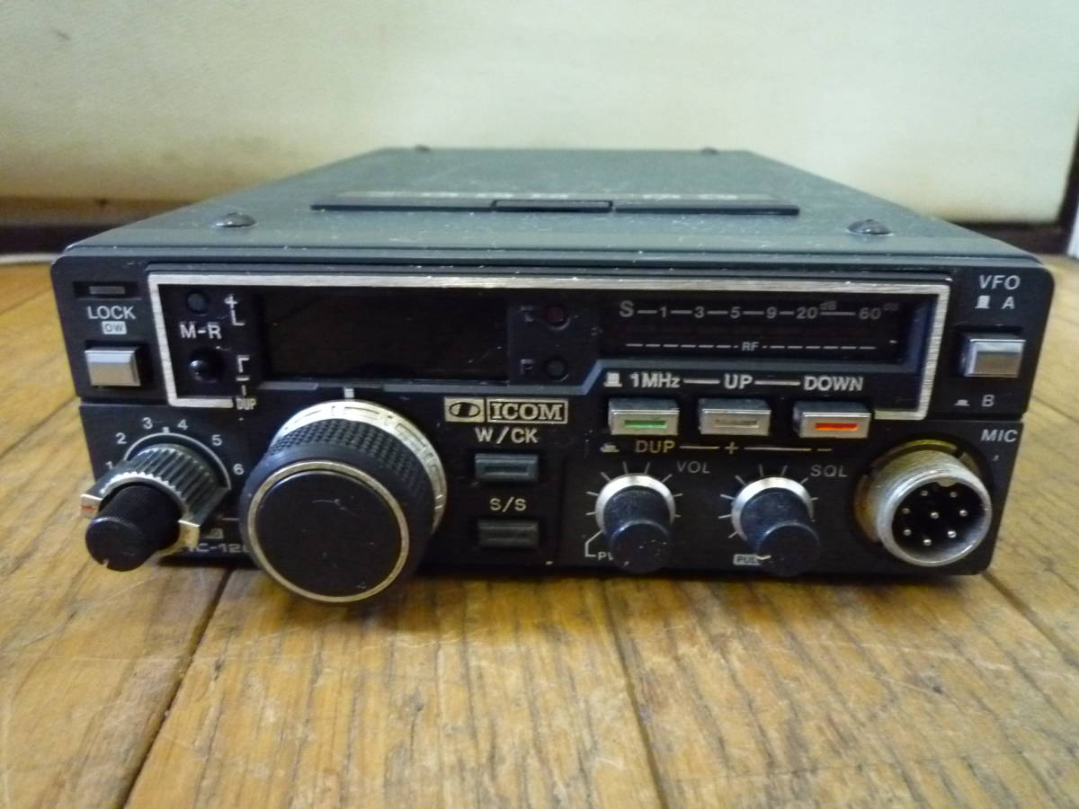 @ アイコム ICOM IC-120 1200MHz 1.2GHz UHF トランシーバー アマチュア無線機 通電確認のみ 送受未確認 ...