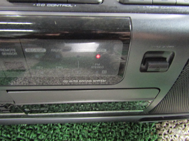 SHARP/TWINCAM WCD CD/大型ラジカセ/QT-64CD/箱付/リモコンあり(ラジカセ)｜売買されたオークション情報、yahooの商品情報をアーカイブ公開 - オークファン ...