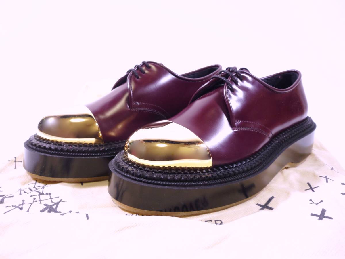 JONIO愛用/UC国内正規品 UNDERCOVER×ADIEV/ADIEU 最高級メタルトゥー プレーントゥーシューズ ボルドー/41 /アンダーカバー(男性用)｜売買されたオークション情報 ...