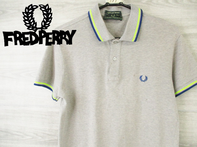 M939y FREDPERRY フレッドペリー＜ロゴ刺繍 半袖ポロシャツ＞42” Lサイズ BTS 着用ブランド Ricicli17(ポロシャツ)｜売買されたオークション情報、yahooの商品 ...