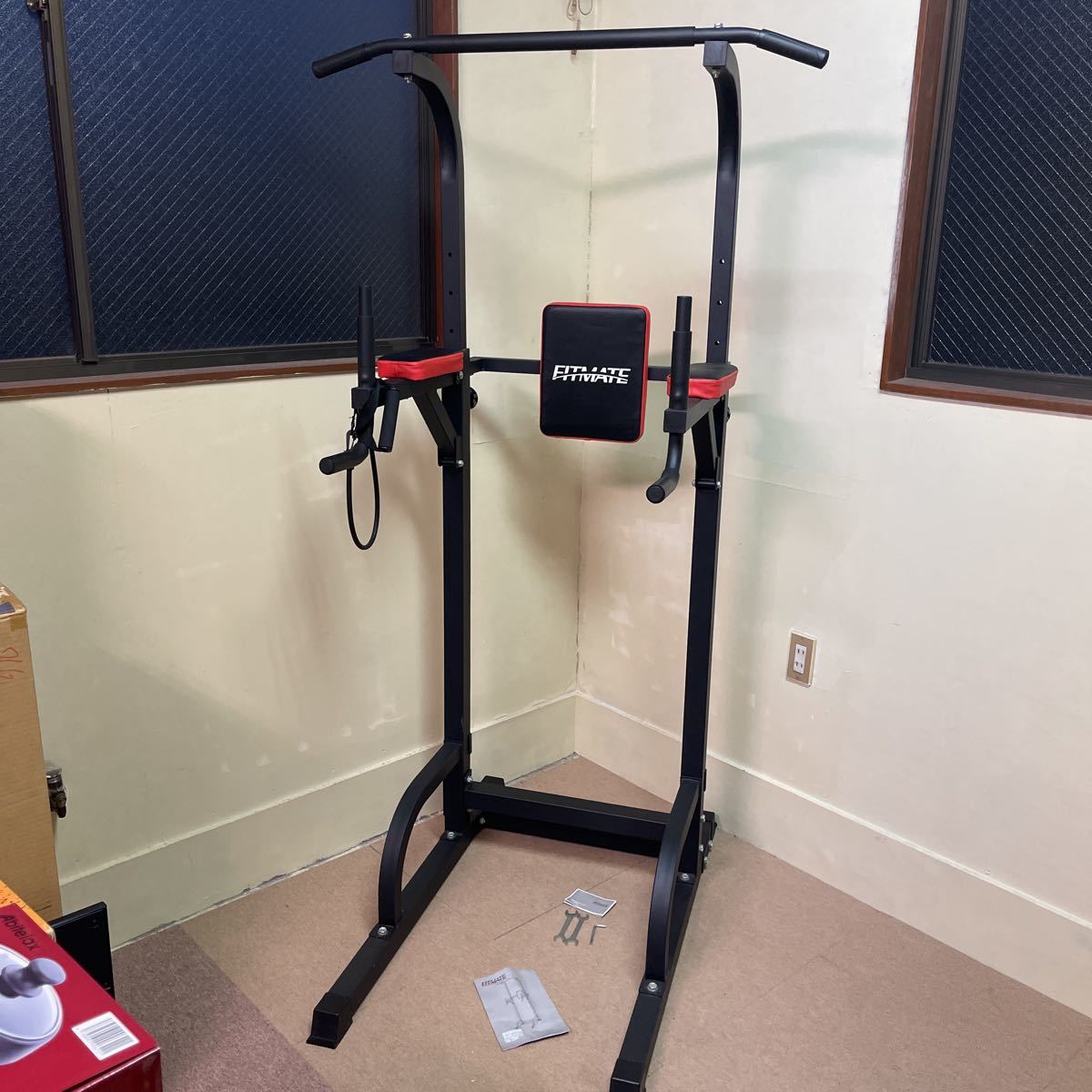 FITMATE FM-220D ぶら下がり健康器 懸垂マシン 高さ7段階調整可能 直接お引取及び自社配送 都内限定 限定(ぶら下がり運動用 ...