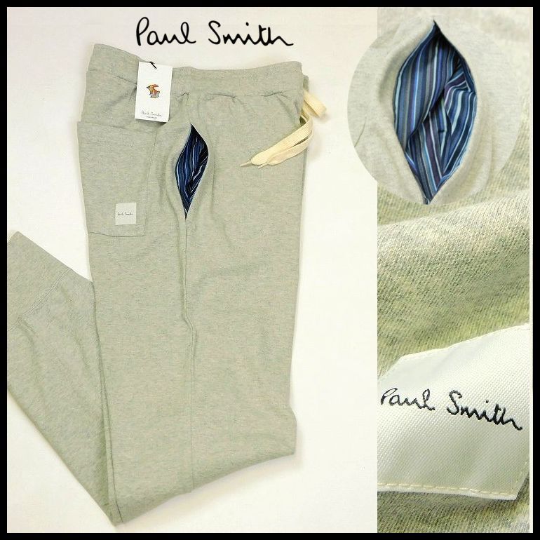 B1338 正規品 ポールスミス Paul Smith L グレー ジョガーパンツ マルチストライプ ロゴ スウェットパンツ メンズ Q1(ボトムス)｜売買されたオークション情報、yahooの ...