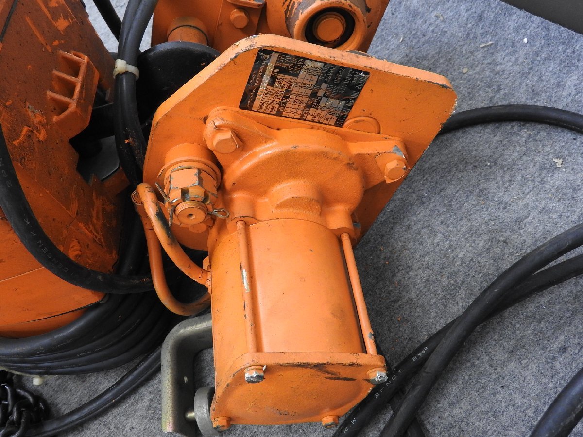 日立 HITACHI ELECTRIC CHAIN HOIST 1/6 SH2 150KG PB-4ホイスト スイッチ(その他)｜売買された ...
