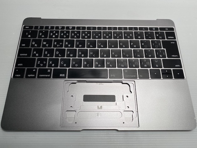 Apple MacBook Retina A1534 Early2016~2017 12インチ用 JISキーボード ダークグレー 1188 ...
