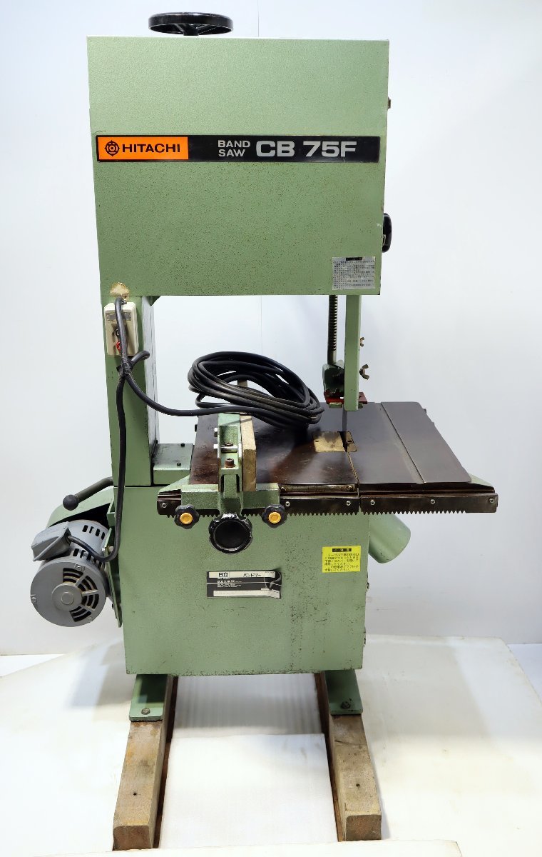 西P HITACHI 日立 バンドソー CB75F 3Q-596(バンドソー)｜売買されたオークション情報、yahooの商品情報をアーカイブ公開 - オークファン（aucfan.com）