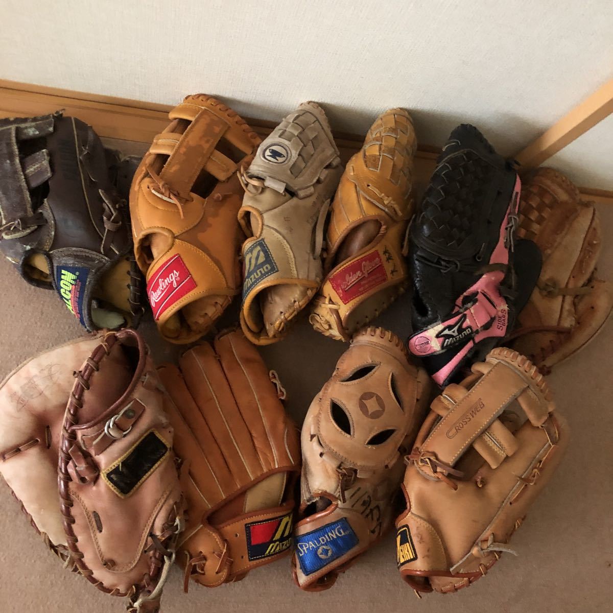 グローブ キャッチャーミット 野球 ミズノ BEN Rawlings SEIKI などまとめて10点(オールラウンド)｜売買されたオークション ...