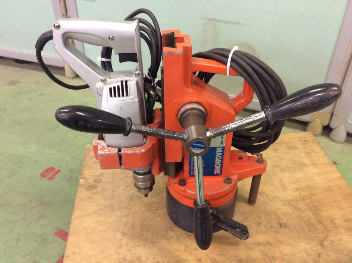 RH-1627 品 KANETEC カネテック MAGBORE マグボール KCD-1NA 磁気ボール盤 ドリルセット(ボール盤)｜売買された ...