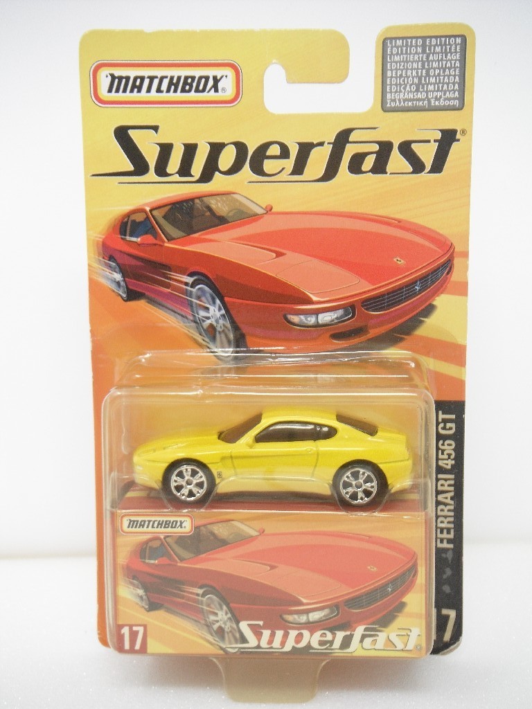 MATCHBOX SUPERFAST 2005 マッチボックス 1/64 FERRARI 456 GT イエロー フェラーリ ミニカー(マッチ ...
