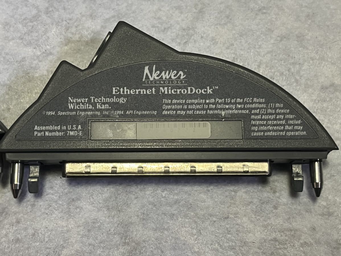 Newer SCSI MicroDock Ethernet MicroDock HDI-SCSI アダプター ケーブル付き 7MD-S 7MD ...