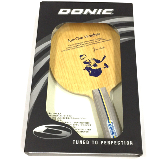 ドニック J.O.ワルドナー OFF AN BL142AN 卓球 ラケット 全長約26.2cm 打球感 ミドル+ 保存箱付き DONIC(シェークハンド)｜売買されたオークション情報 ...
